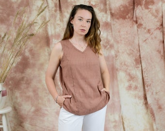 Caramel Blouse | Etsy