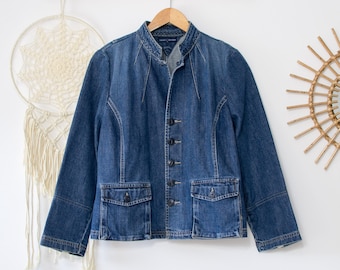 Vintage Tommy Hilfiger Firemans Jacket Denim 90s Grail - Etsy