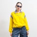 Vintage Yellow Track Jacket 90's Spring Windbreaker Women Size L - Etsy