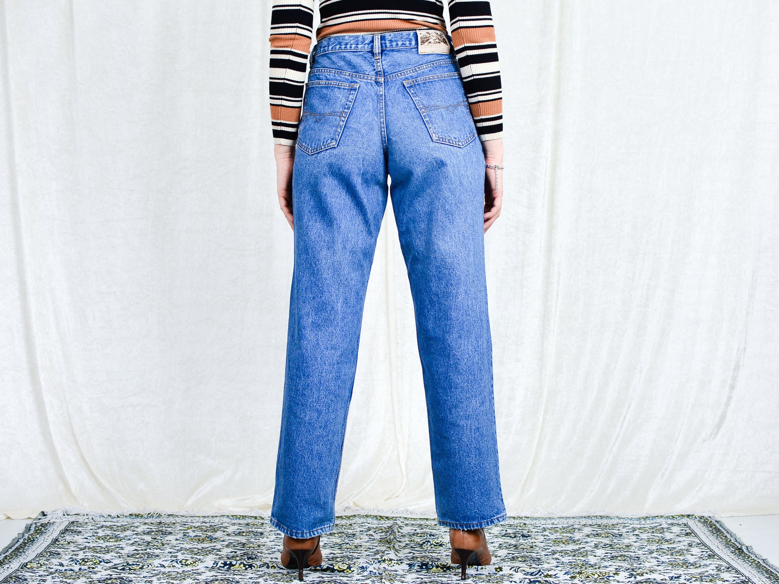 Mcgordon Jeans Boyfiend Vintage 90s W32 L32 High Waist Denim - Etsy Canada