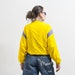 Vintage Yellow Track Jacket 90's Spring Windbreaker Women Size L - Etsy