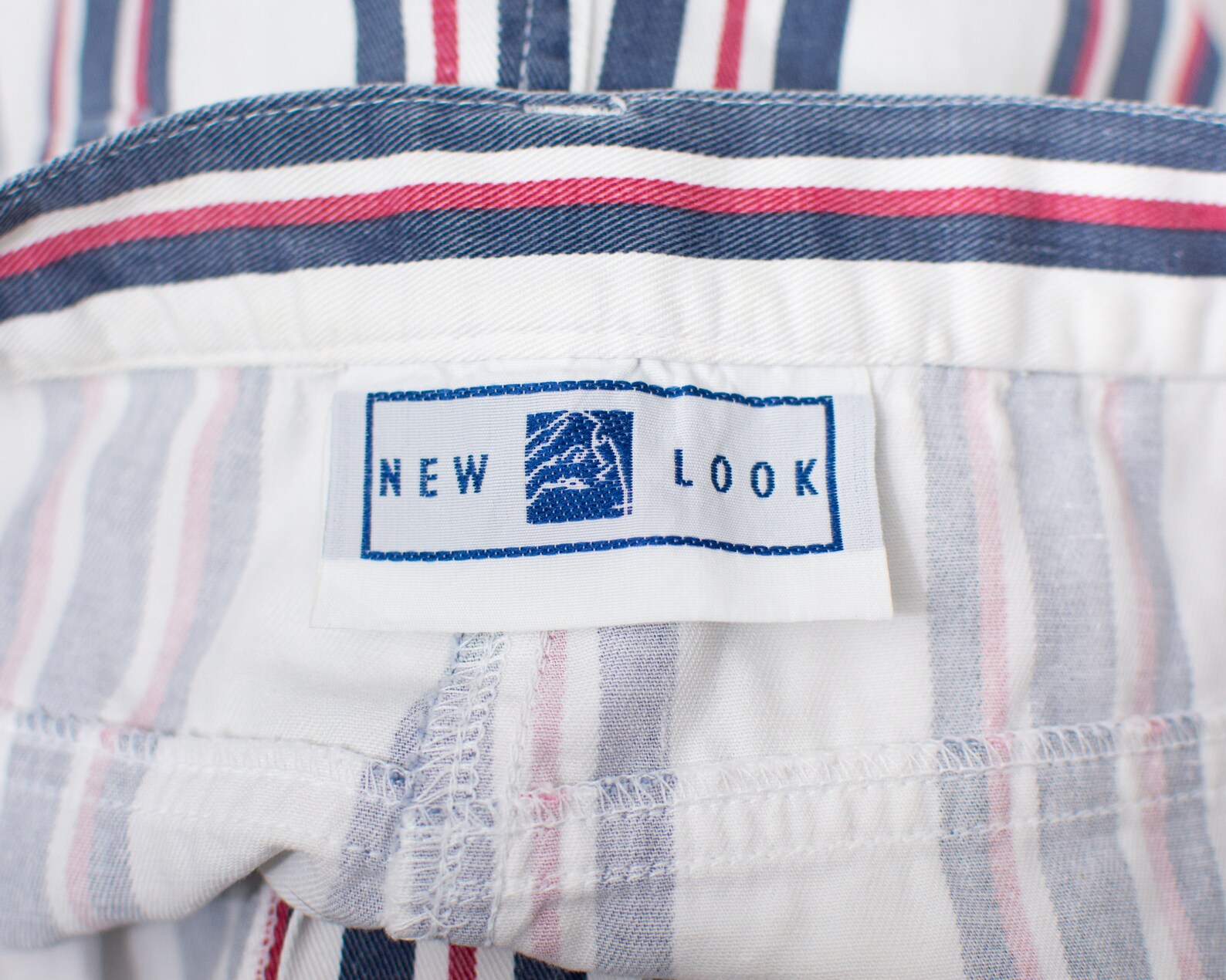 90's Vintage New Look Mom Jeans Striped Tapered Leg Women Size L - Etsy