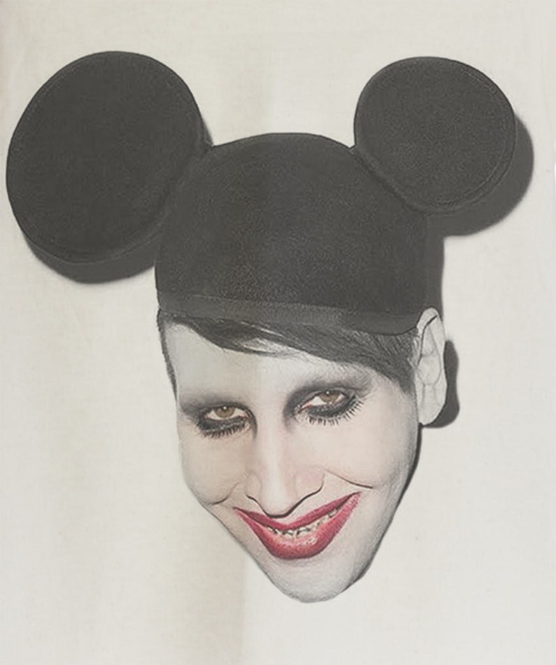 Mickey Marilyn Manson Organic T-shirt for Kids - Etsy