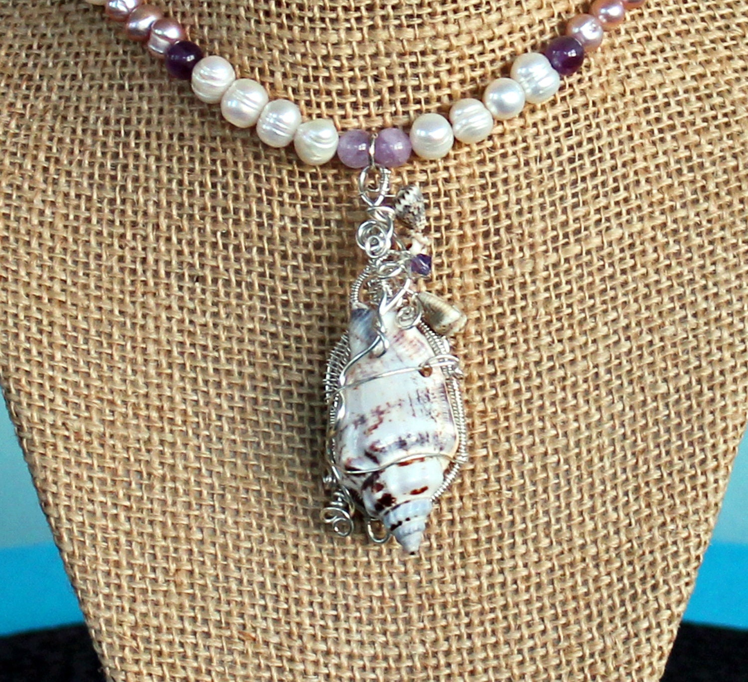 Seashell Jewelry Beach Jewelry Seashell Necklace Seashell - Etsy