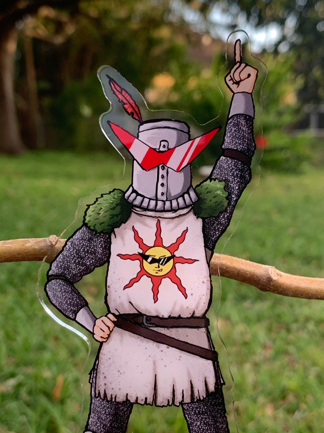 Sun Bro Acrylic Stand - Praise the Sun! - Etsy