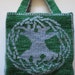 Celtic Tree of Life Bag Knitting Pattern: Reversible Double Knit (PDF ...