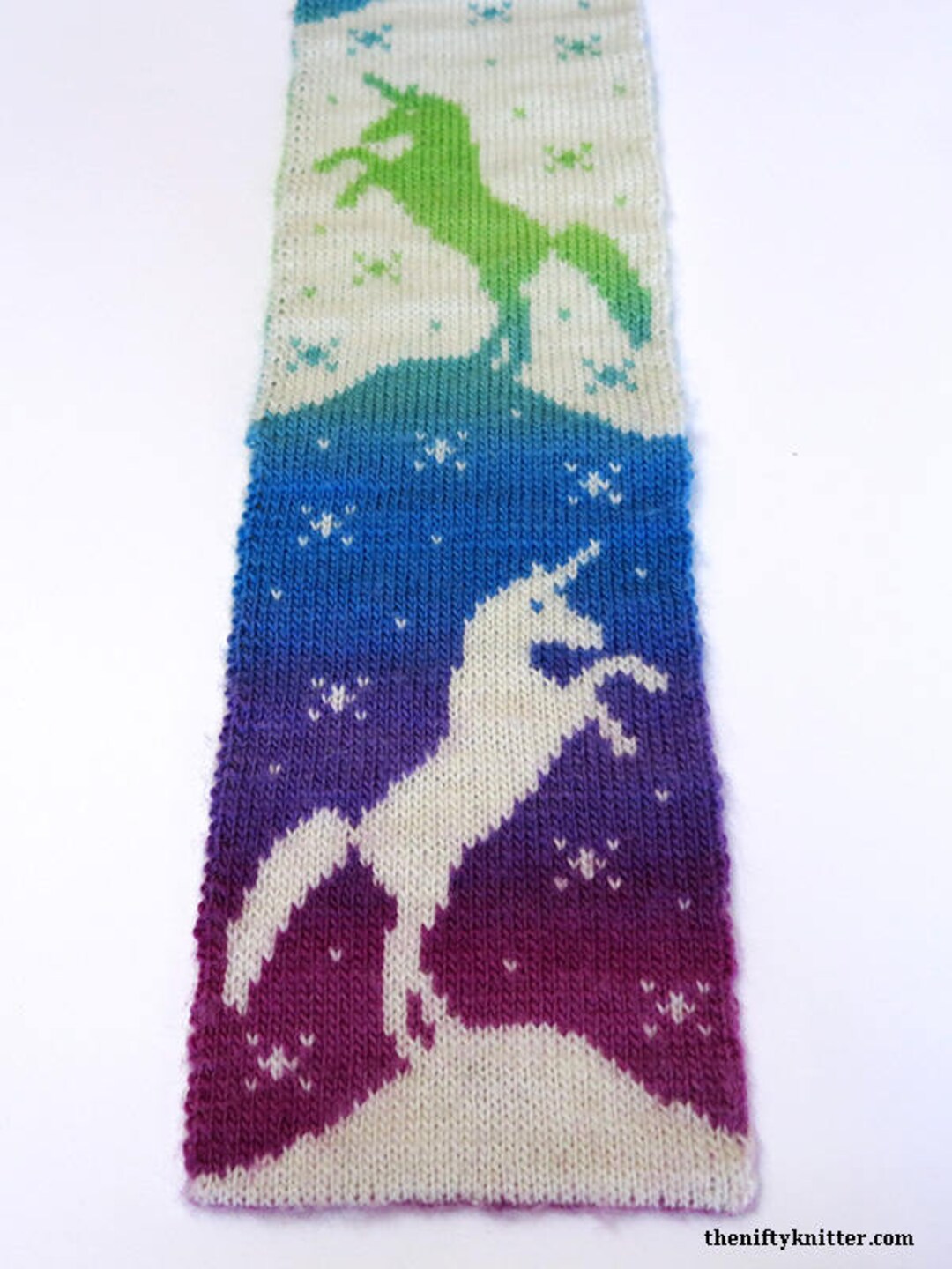 Unicorn Scarf Knitting Pattern - Magic Unicorn Scarf [ENGLISH ONLY, PDF ...