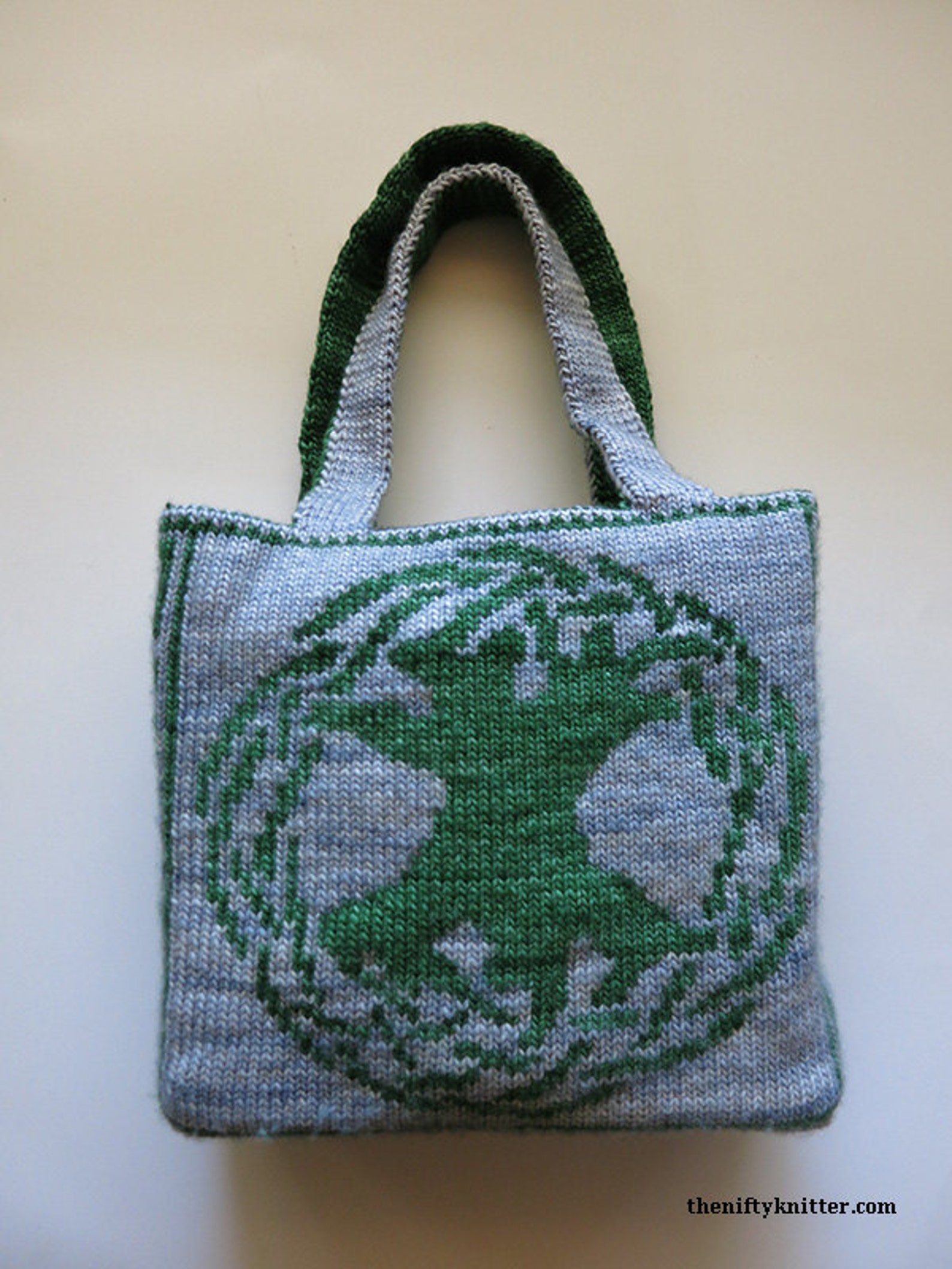 Celtic Tree of Life Bag Knitting Pattern: Reversible Double Knit (PDF ...