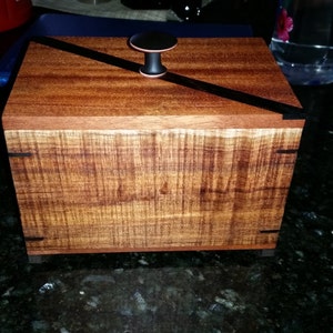 Custom Hand Made Exotic Wood Boxes - Etsy
