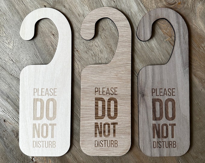 Do Not Disturb Hotel Door Sign-keep Out-private-privacy Requested-not ...