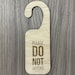 Do Not Disturb Hotel Door Sign-keep Out-private-privacy Requested-not ...
