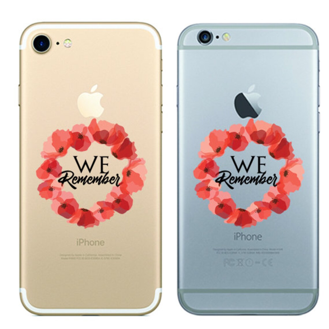 We Remember Lest We Forget Remembrance Day Sticker Poppy - Etsy UK
