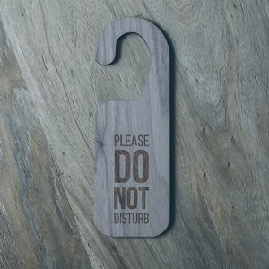 Do Not Disturb Hotel Door Sign-keep Out-private-privacy Requested-not ...