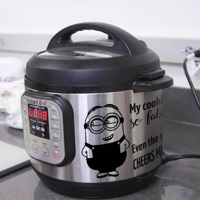 Instant Pot Stickers Cooking Minions Kitchen Stickers - Etsy