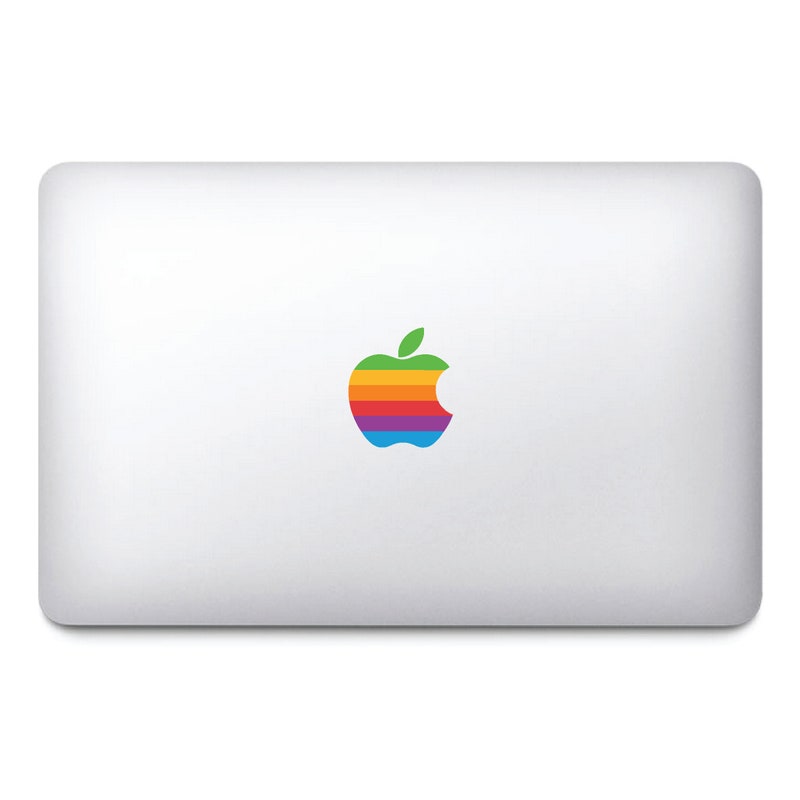 Apple Logo Sticker - Etsy