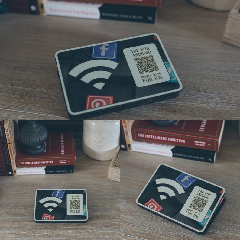 NFC Tag Wifi Connector Tap for Wifi Connection Custom NFC - Etsy