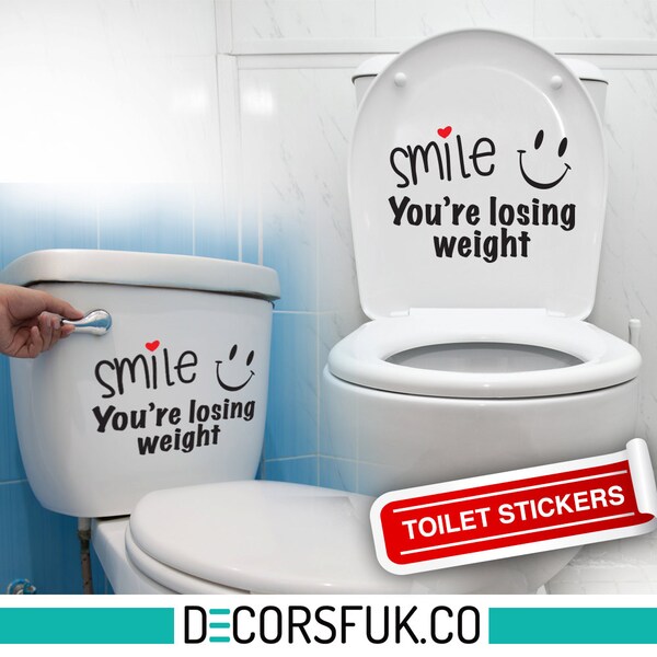 Toilet Sticker - Etsy