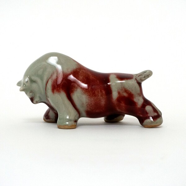 Ceramic Bull - Etsy