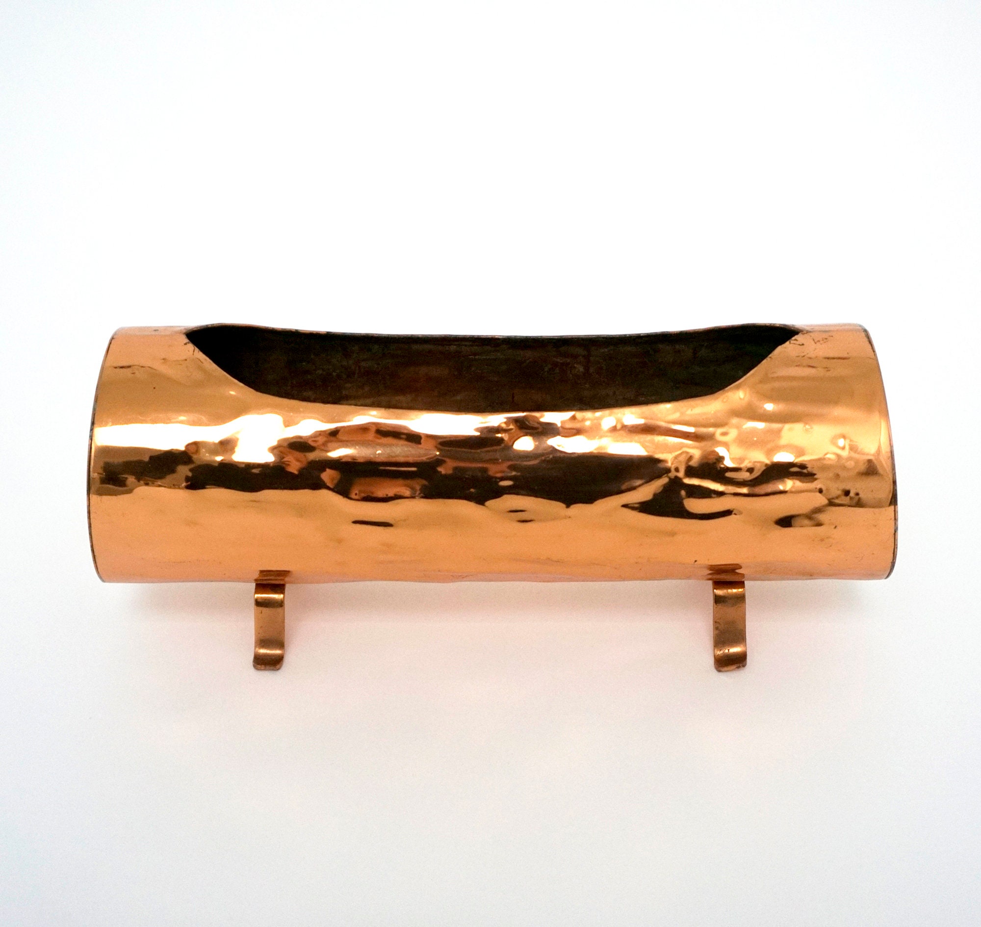 Vintage Copper Trough Planter