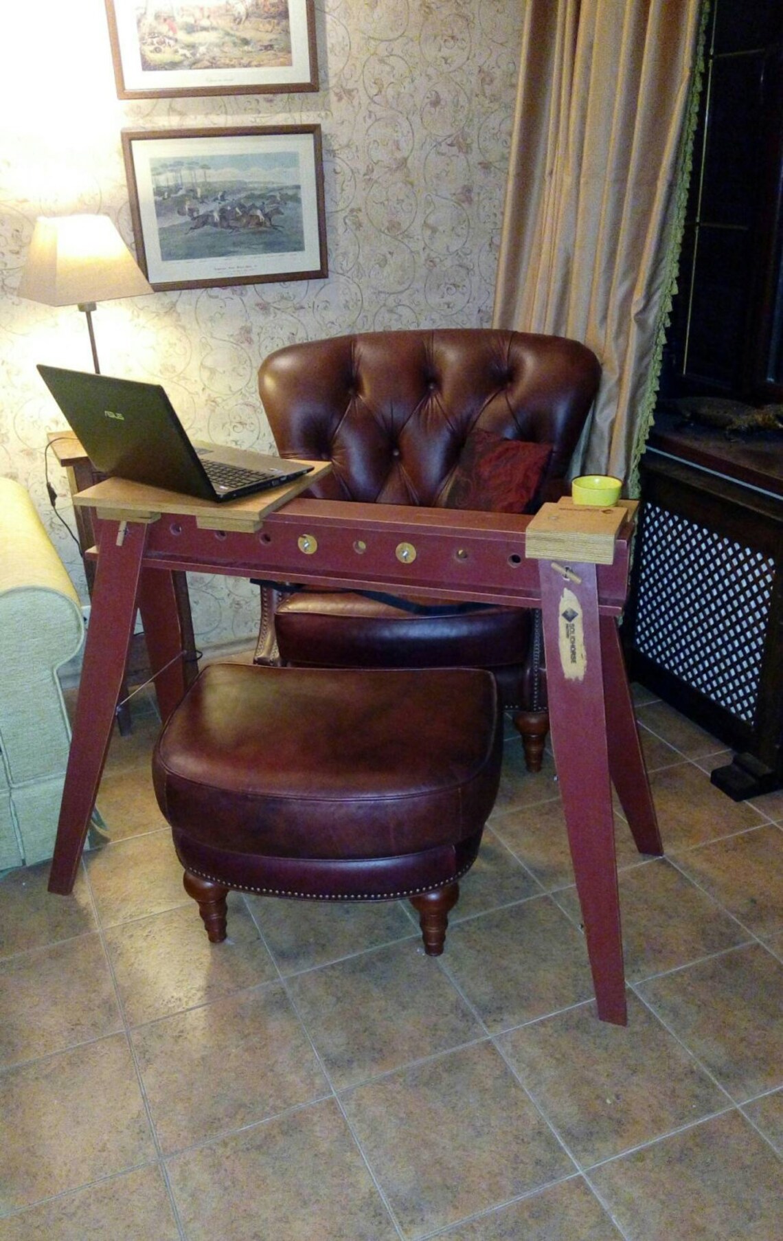 Foldable convertible table for a laptop. | Etsy