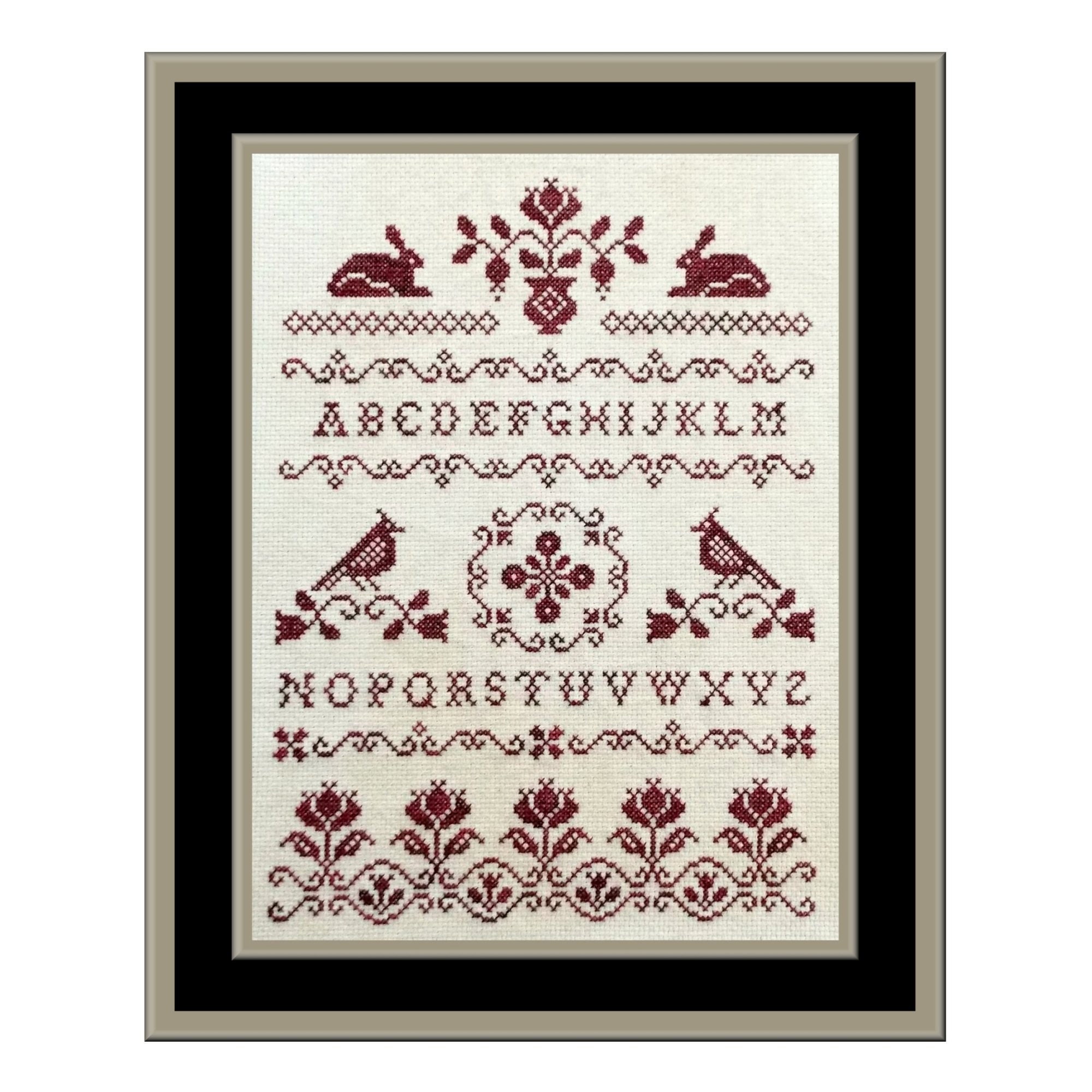 Cross Stitch Chart - "emma's Garden" - Instant Download - Etsy