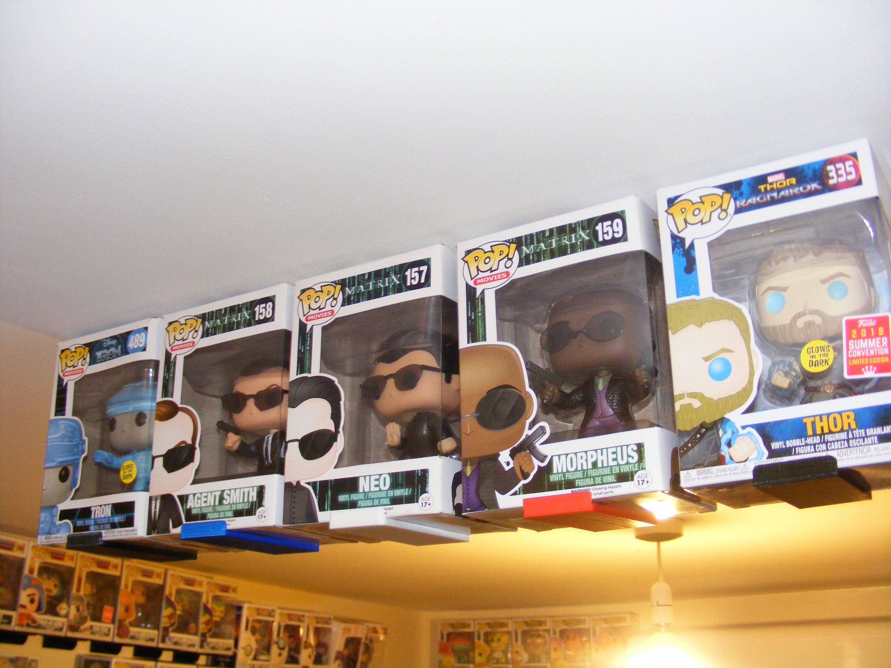 Funko Pop Display Ceiling Stand Funko Pop Shelves Custom - Etsy UK