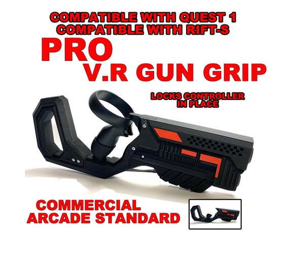 VR Gun Blaster Pistol Grip Pro Plus Fits Oculus Quest 1 and | Etsy UK