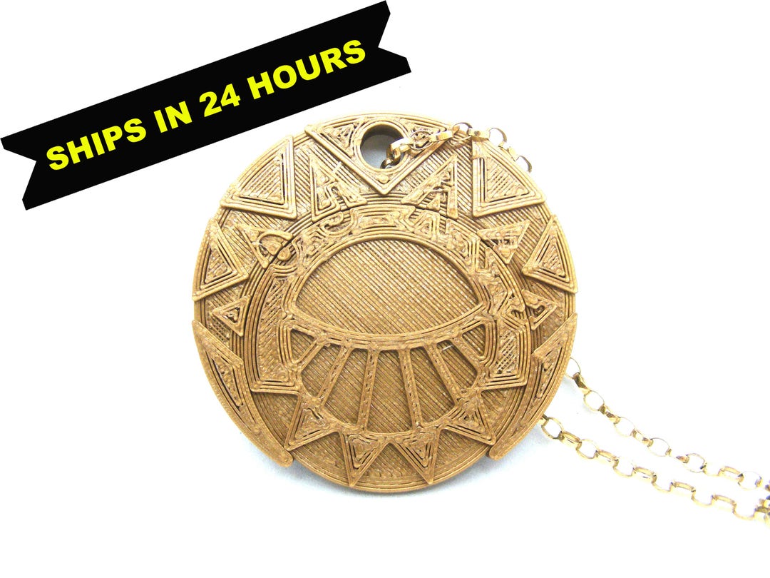 Cities of Gold Esteban Amulet Medallion Cites D'or 80S Cartoon Aztec ...