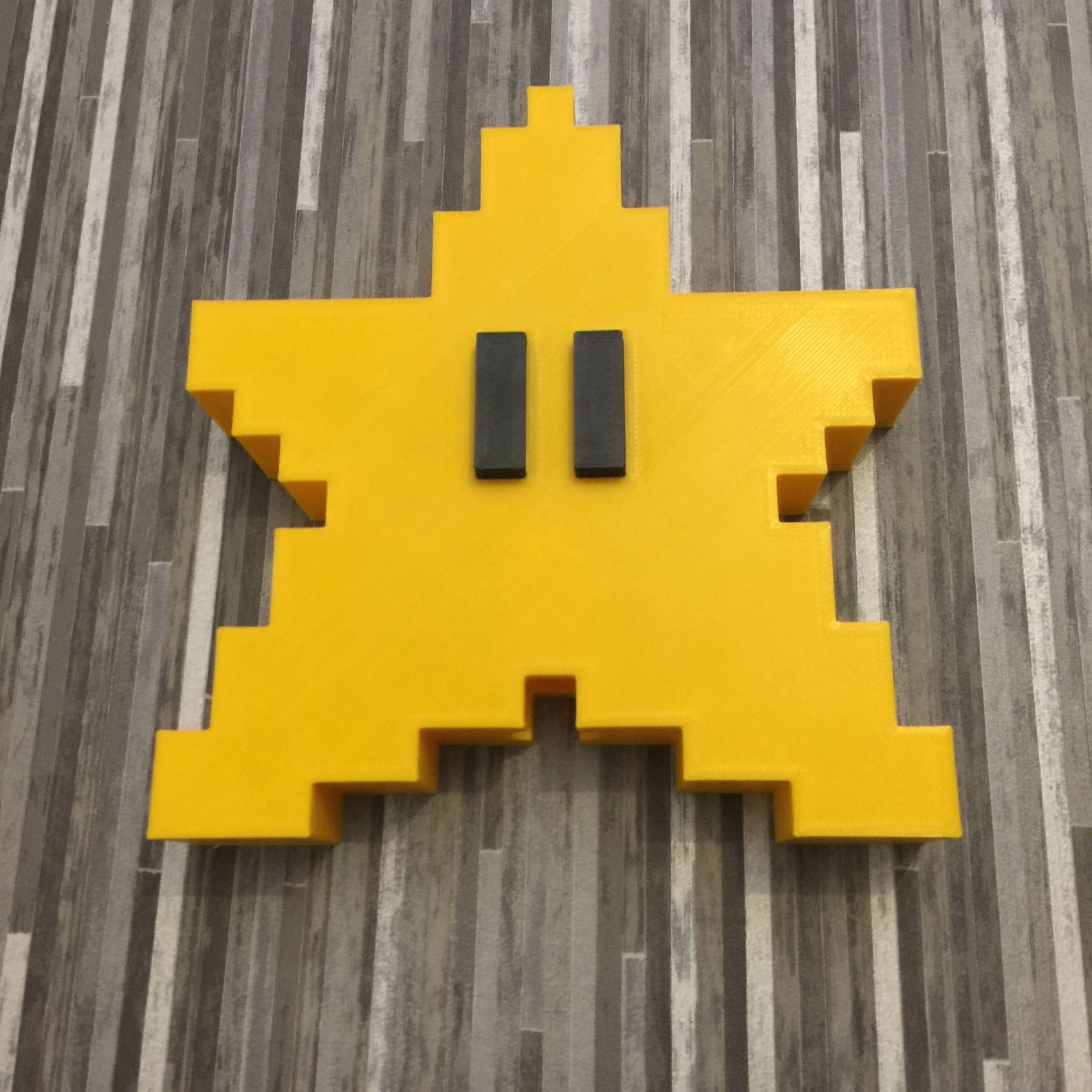 Retro Super Mario Star Tree Topper With Hat. This 8bit | Etsy