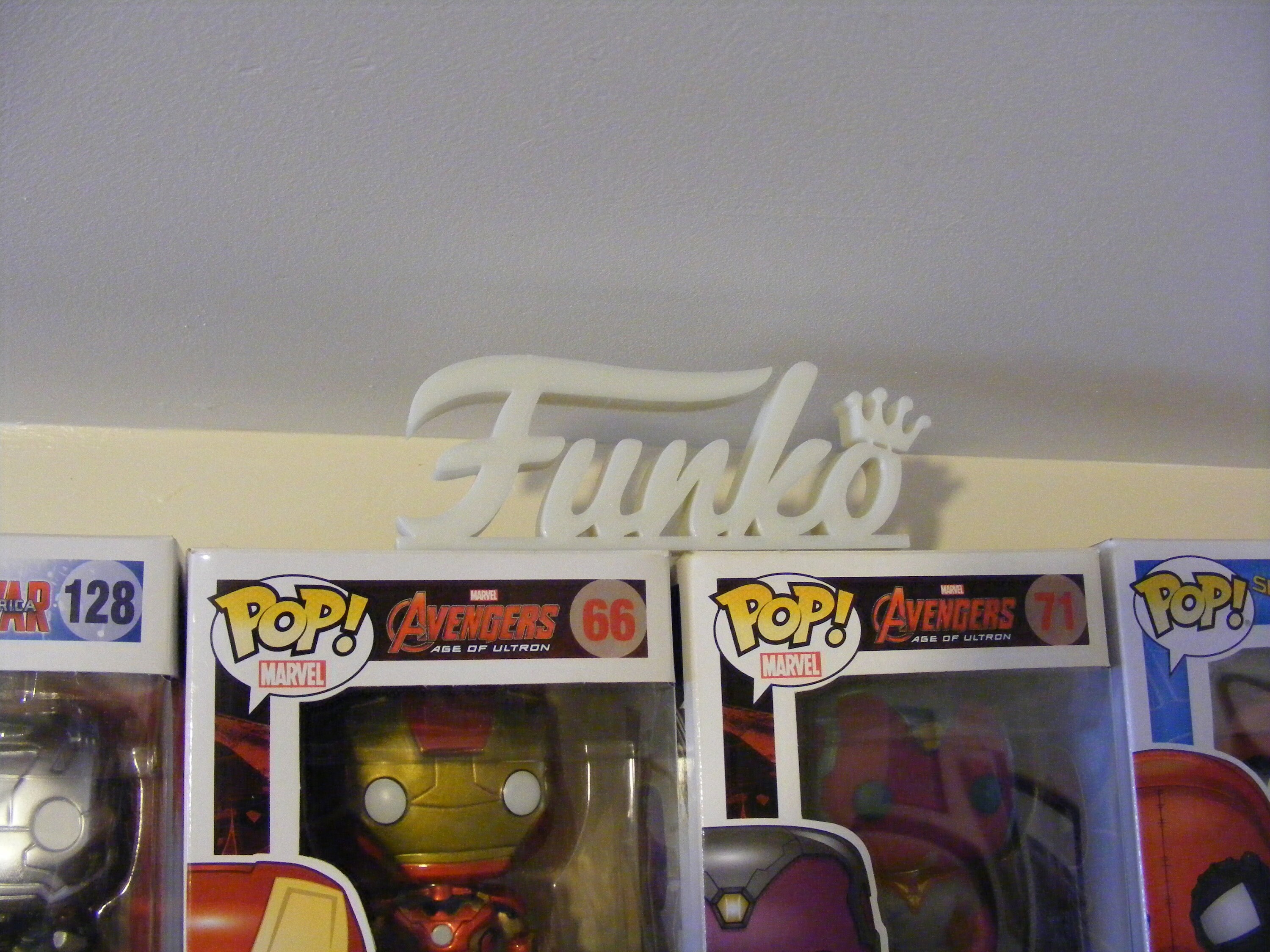 Custom Funko Display Stand Logo Glow in the Dark Funko Pop - Etsy Canada