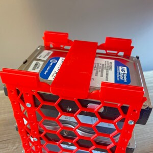 3.5 Inch HDD 5 Hard Drive Caddy Chia Mining Enclosure Stand Hard Drive ...