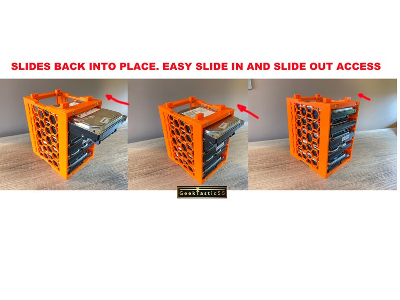 3.5 Inch HDD 5 Hard Drive Caddy Slide in / Out Chia Mining - Etsy UK