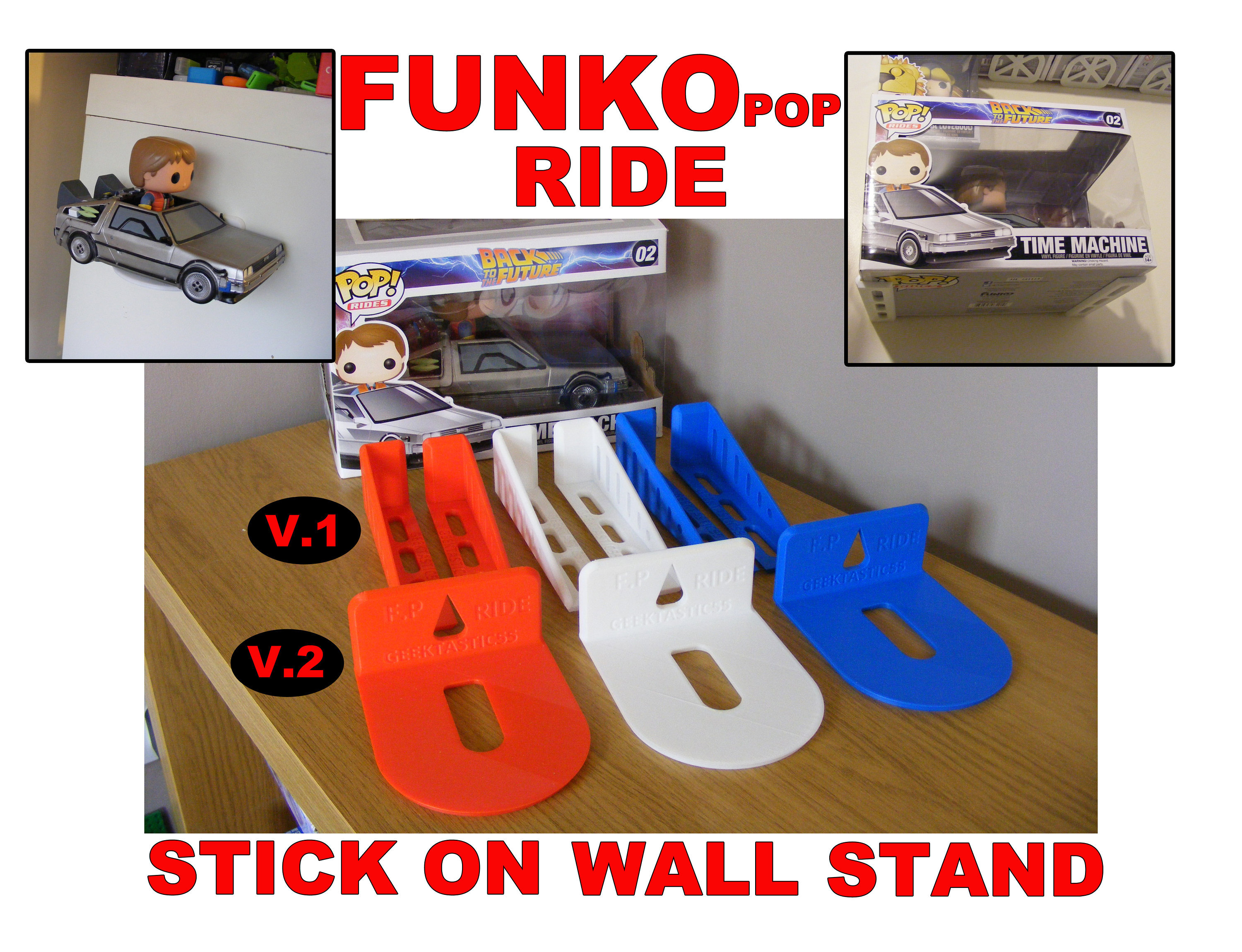 Custom Funko Pop Ride Display Stand Ride Funko Pop Display | Etsy