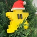 Retro Super Mario Star Tree Topper With Hat. This 8bit Christmas ...