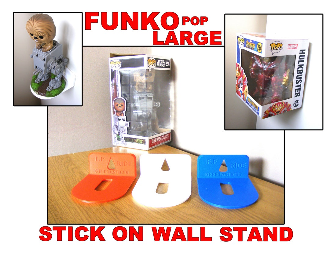 Oversized Funko Pop Display Wall Stand - Custom Funko Pop Figure ...