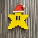 Retro Super Mario Star Tree Topper With Hat. This 8bit Christmas ...