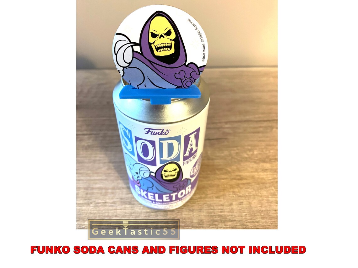 Funko Pop Soda Wall Stand Custom Funko Pop Soda Can Shelf - Etsy