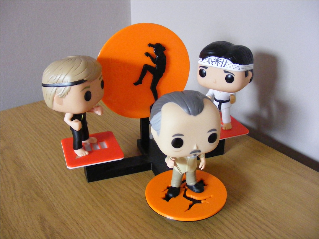 The Karate Kid Themed Funko Pop Display Karate Kid Themed Funko Display ...