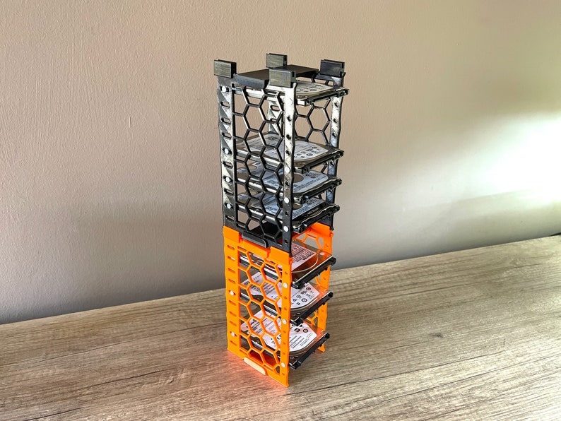 2.5 Inch HDD 10 Hard Drive Caddy - Chia Mining Enclosure Stand - Hard ...