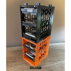 3.5 Inch HDD 5 Hard Drive Caddy Slide in / Out - Chia Mining Enclosure ...