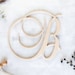 Wood Monogram Letter - Custom Monogram Sign - Choose Your Font ...