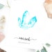 March Birthstone, Birthstone Art, March, Nursery Art, Baby Gift ...