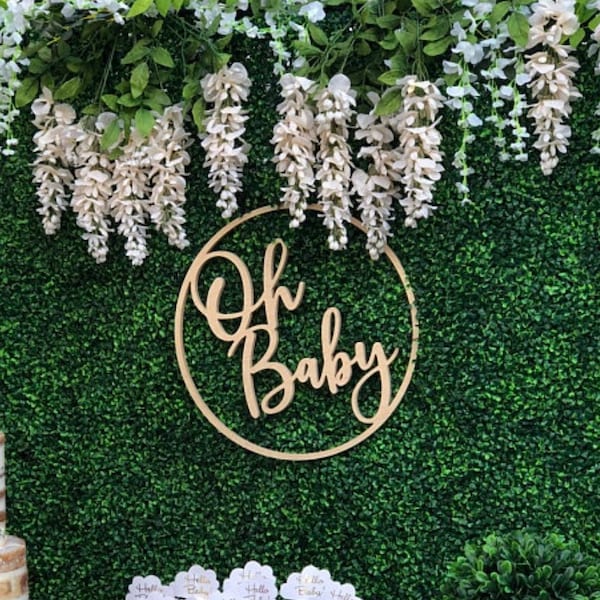 Oh Baby Sign - Etsy