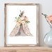 Printable Art Tee Pee Printable Art Aztec Tribal Printable Nursery Wall ...