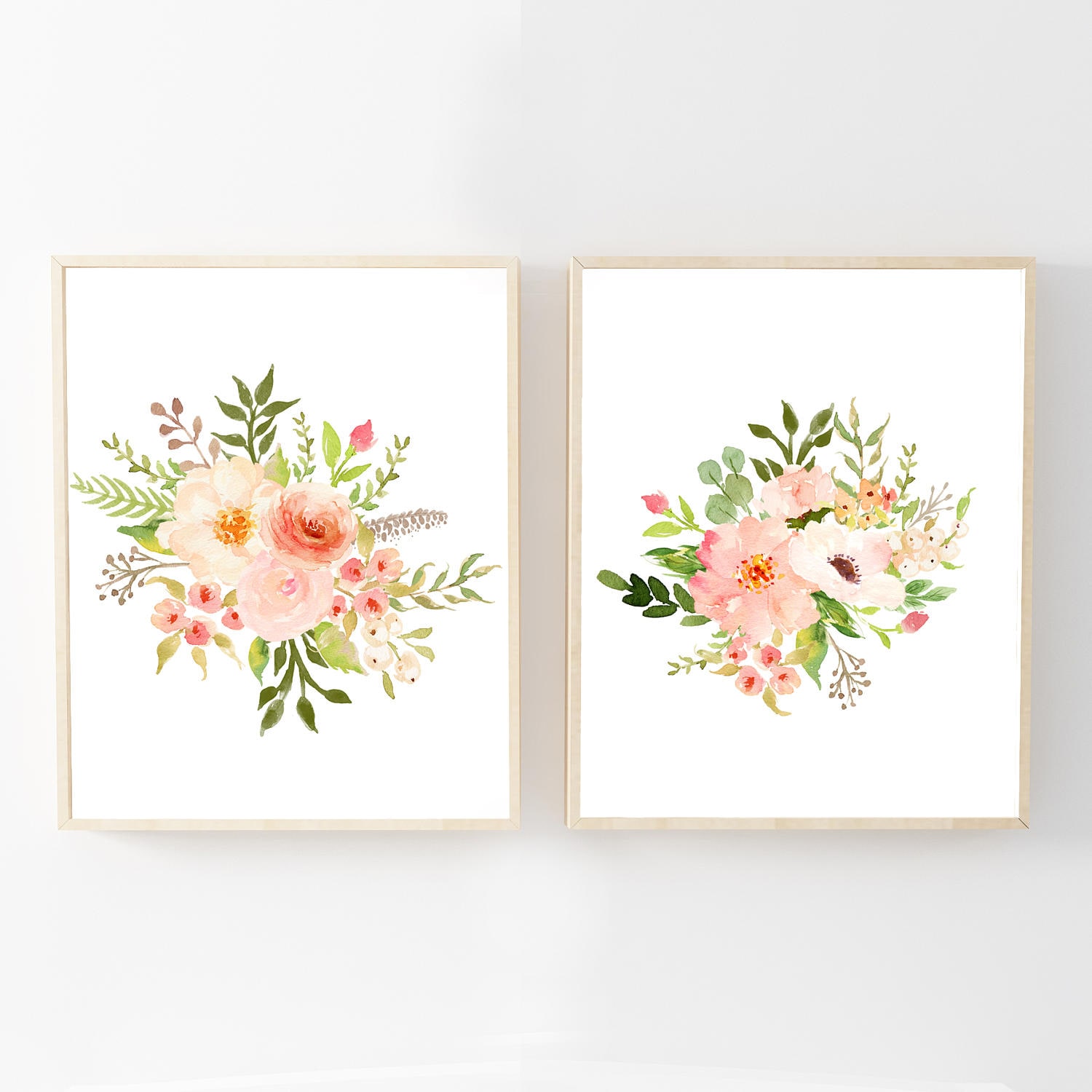 Flowers Art Work Home Decor Bloom Print Printables Florals Art Print ...