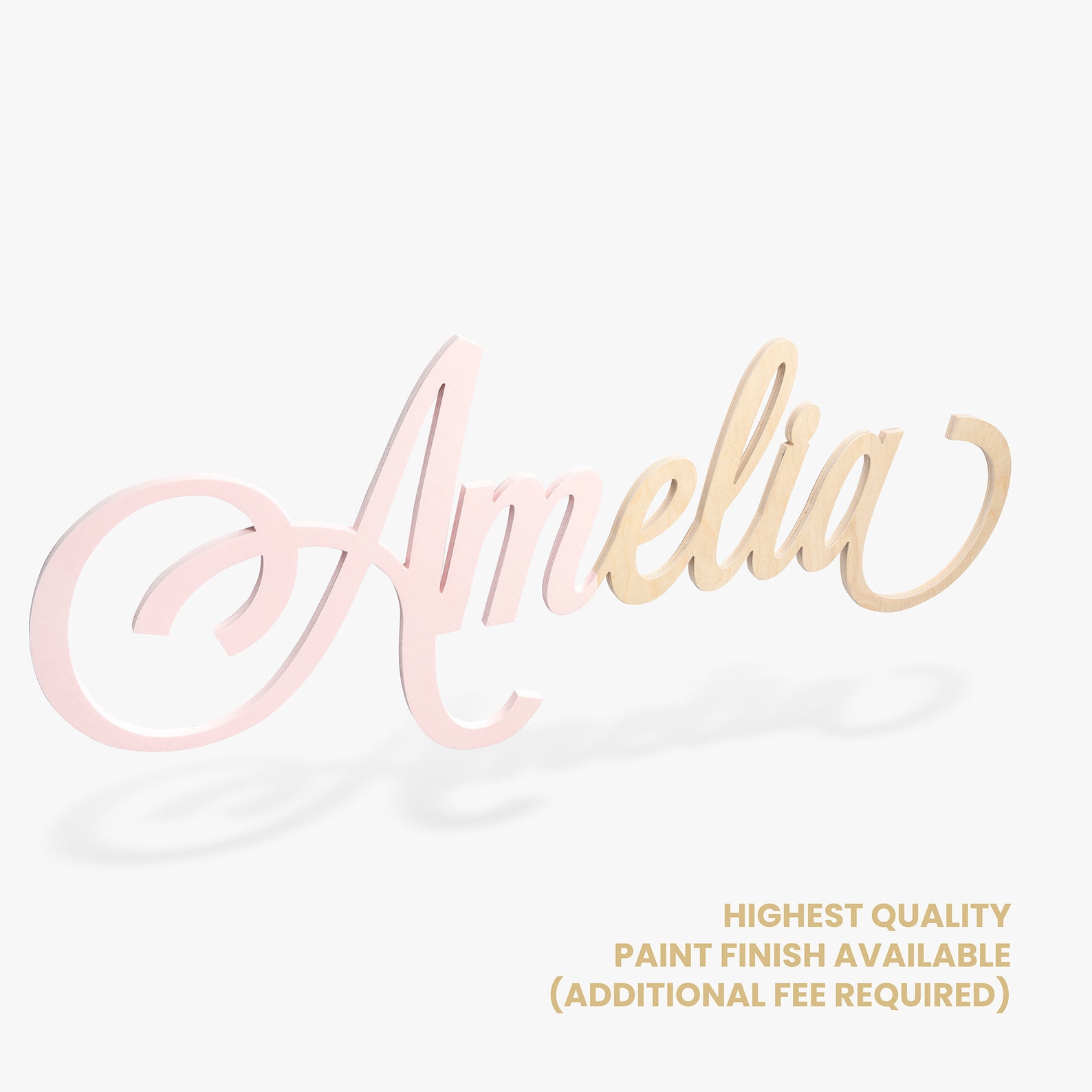 Custom Wood Name Sign for Nursery or Kids Room First & - Etsy