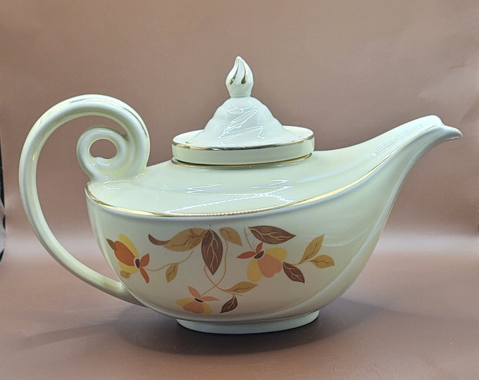 Vintage Tea Pot & Steeper, Hall's Superior Mary Dunbar Jewel Homemakers ...