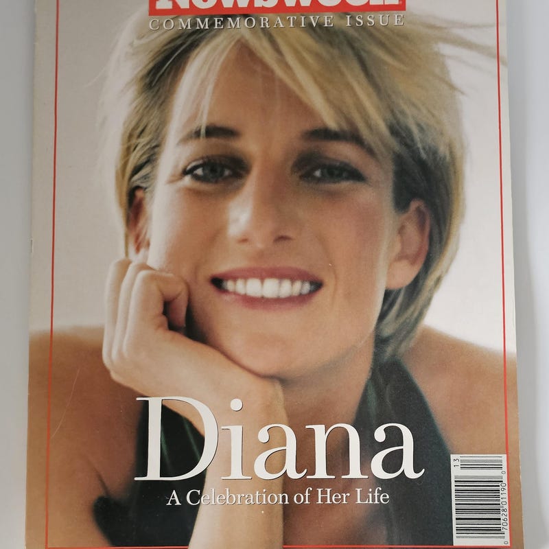 Vogue Princess Diana Magazine 1997 - Etsy