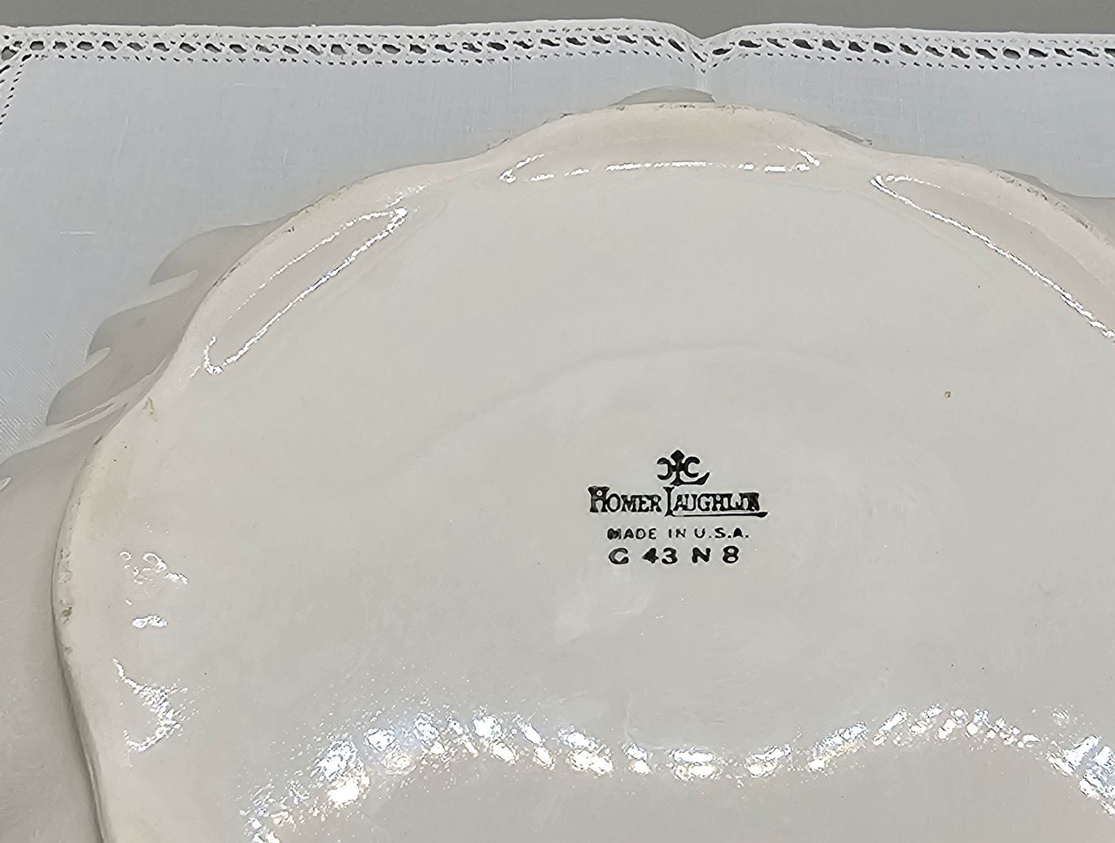 Homer Laughlin Round Covered Vegetable Bowl Vintage - Etsy