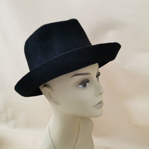 Vintage Women's Hat Felt 54 Cm Traditional Hat Simply Pimp It Up - Etsy